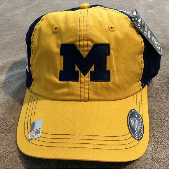 NCAA | Accessories | Michigan Wolverines Mens Cap Hat One Size Blue ...
